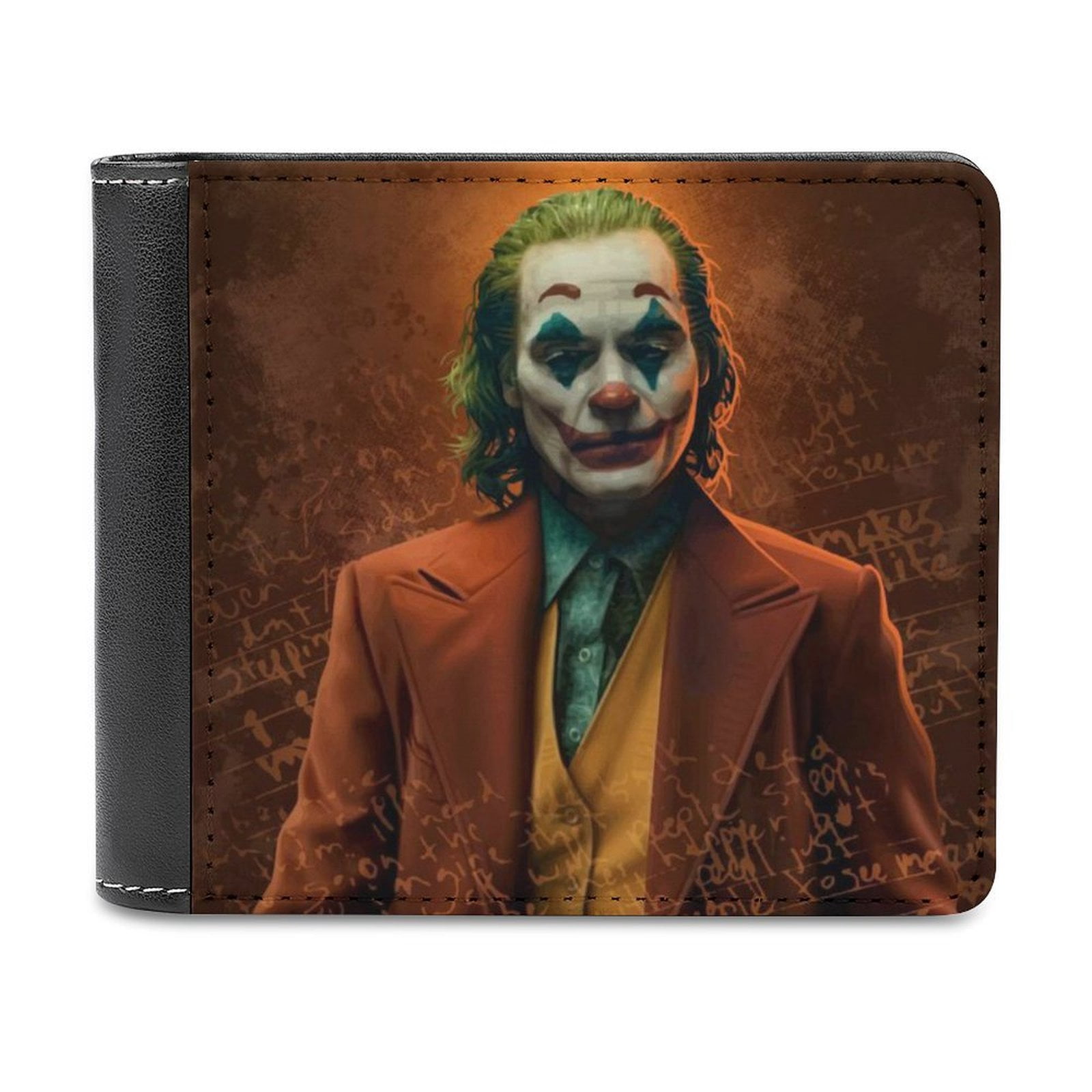 Jokers Mens Wallet Genuine Leather Bifold Extra Capacity Bifold Wallet ...