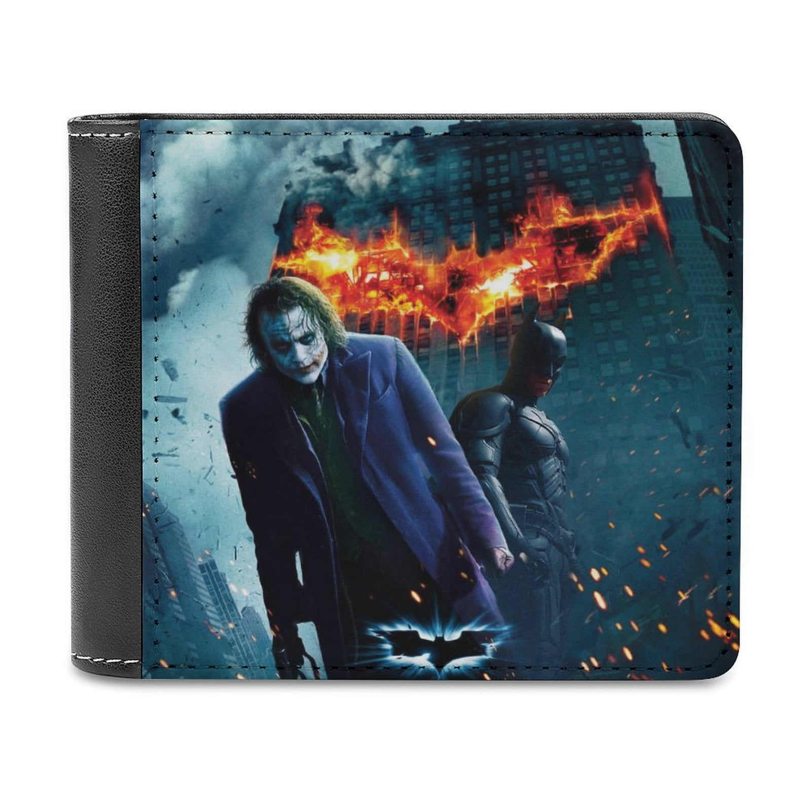 Jokers Mens Wallet Genuine Leather Bifold Extra Capacity Bifold Wallet ...