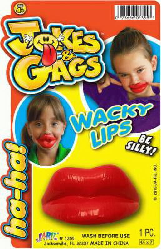 Jokes & Gags Wacky Lip, PartNo 1355, by Ja-Ru Inc., Toys, Rack Toys Ass ...