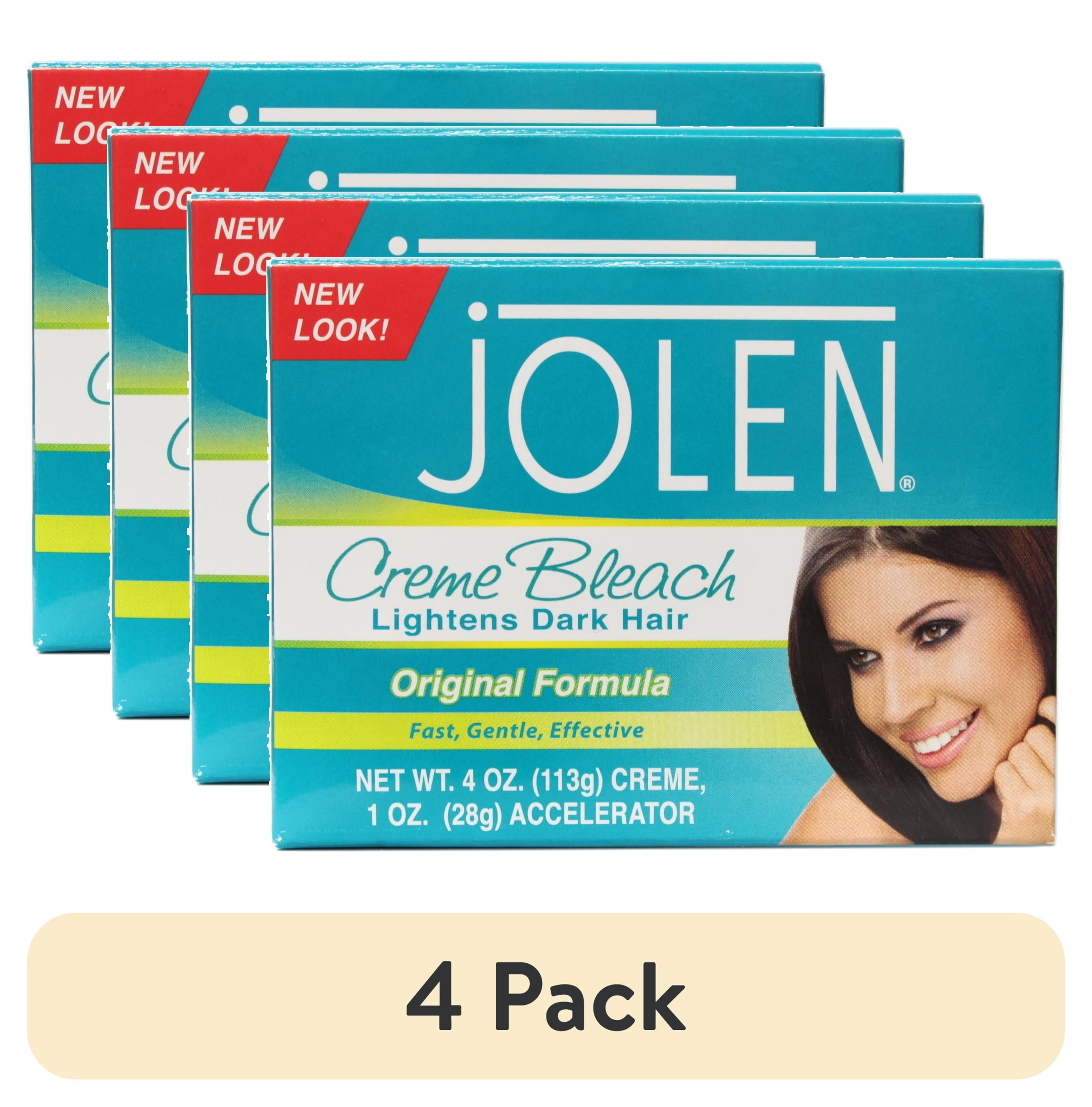 (4 pack) Jolen Creme Bleach Original 4 oz - Walmart.com