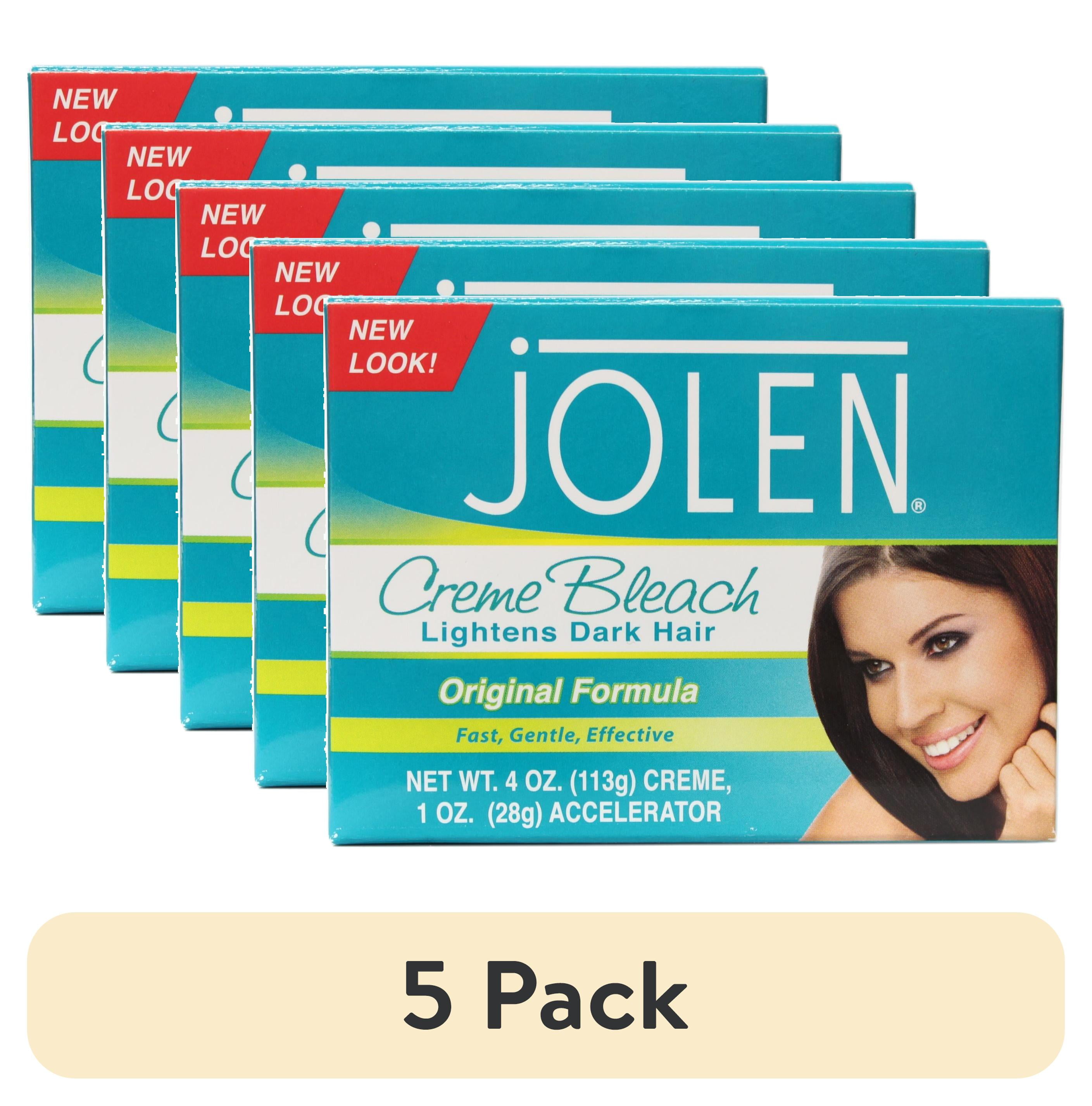 (5 pack) Jolen Creme Bleach Original 4 oz - Walmart.com