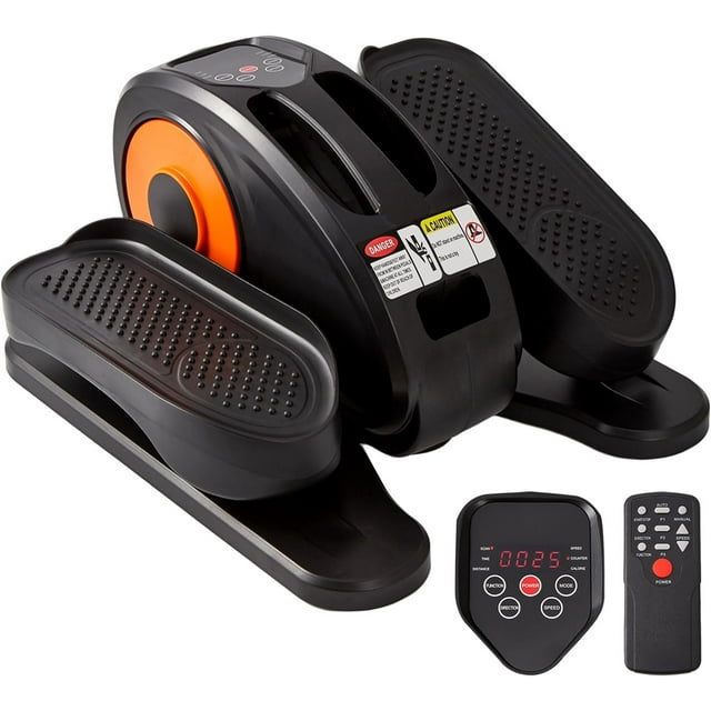 Jollebone Portable Elliptical, Under Desk Exerciser with Monitor ...