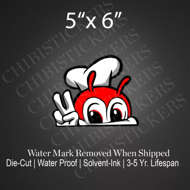 Jollibee Filipino Sticker Vinyl Sticker Decal Car Sticker Pod Capsule ...