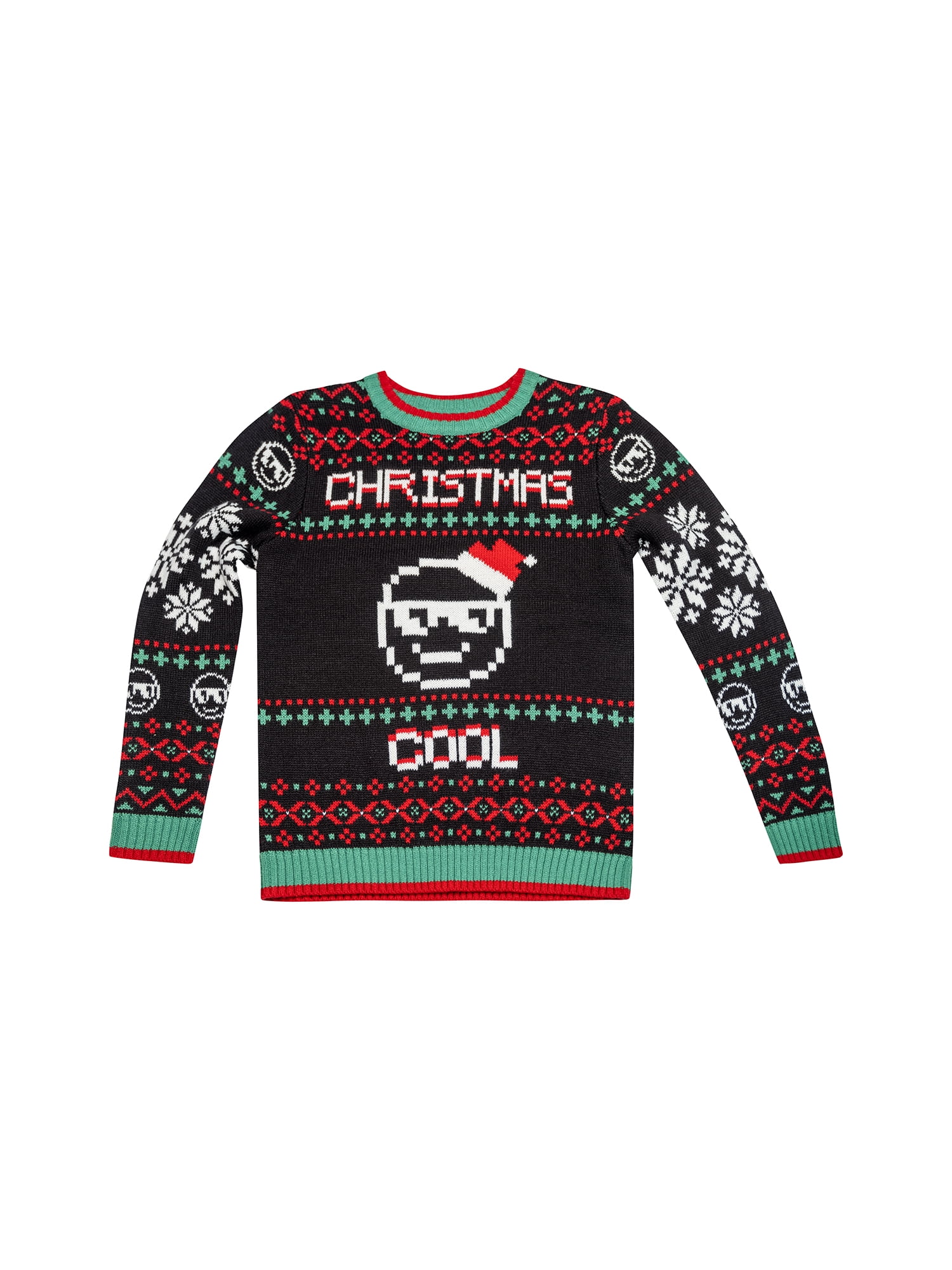 Jollidays Boy's Christmas Cool Ugly Christmas Sweater - Shop Black ...