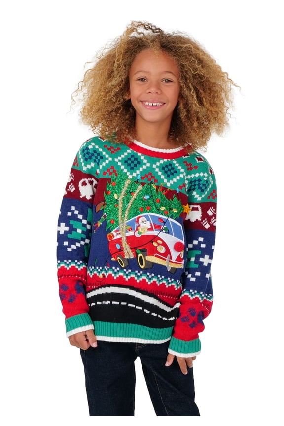 Kids Santa Sweater