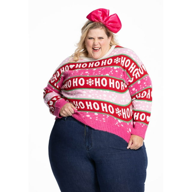 Jollidays x Glitter and Lazers Women's Watch Me Sleigh Sweater, Sizes S ...