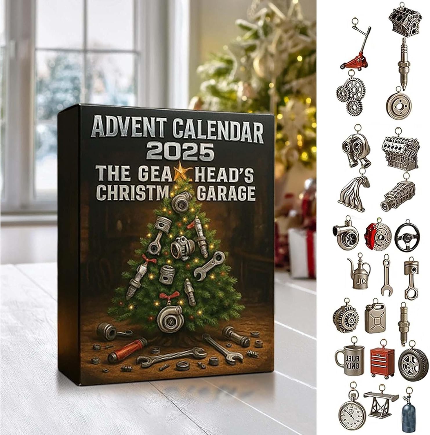 Jollup Cars Advent Calendar 2025, Car Lovers Christmas Calendars, 24 ...