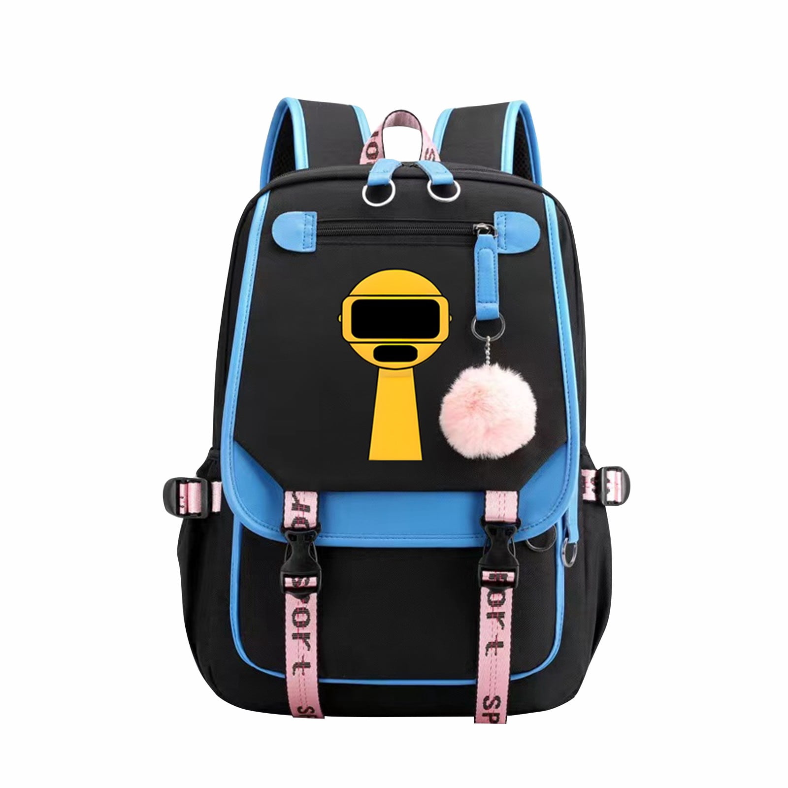Jollup Sprunki Backpack Cartoon Backpack for School, Sprunki Cute ...