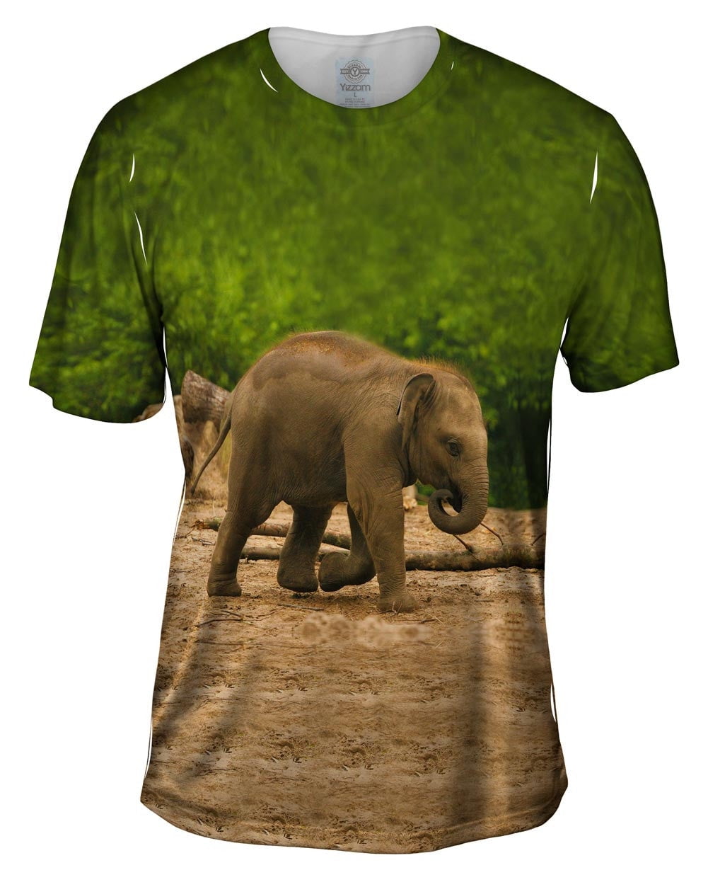 Jolly Baby Elephant Mens T-Shirt All Over Print - Walmart.com