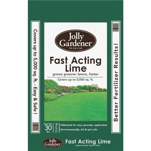 Jolly Gardener Lawn Lime 30LB FAST ACTING, Each - Walmart.com