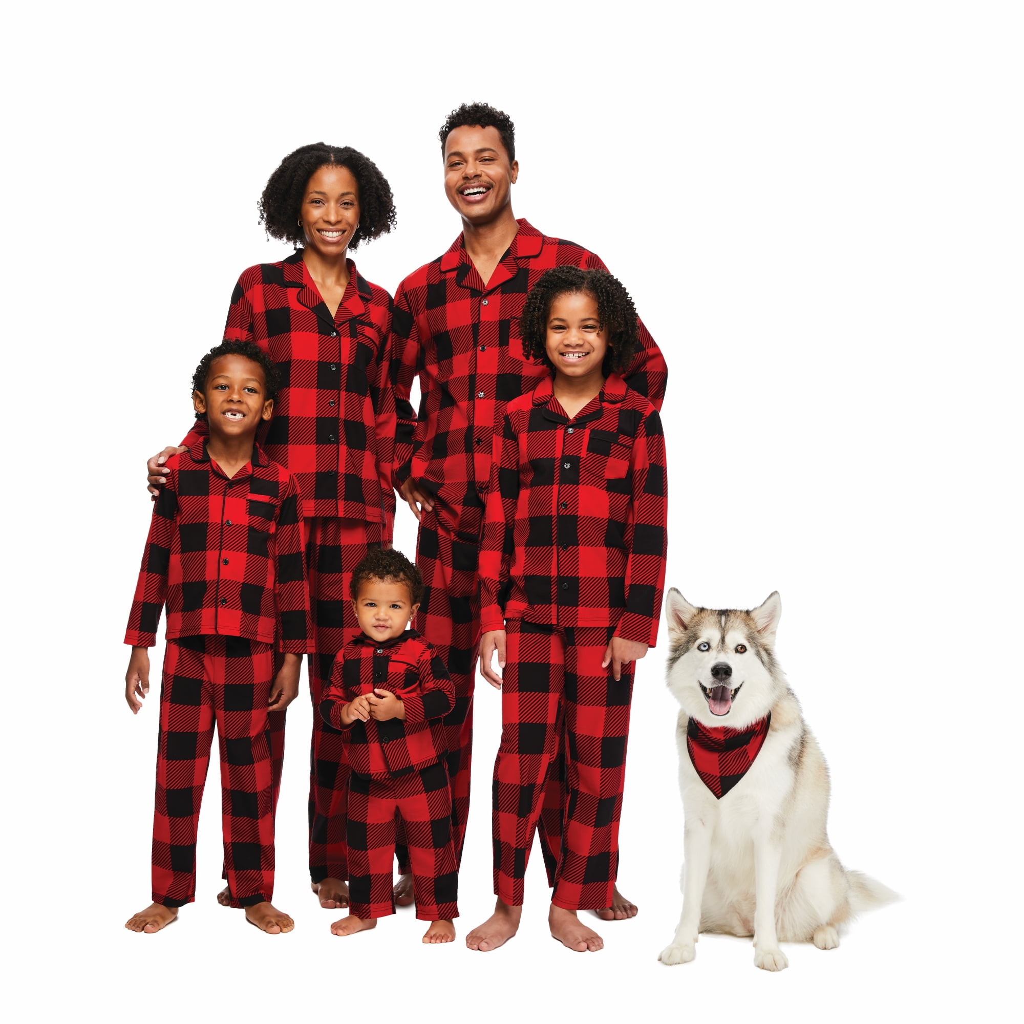 Jolly Jammies Boys and Girls Unisex Matching Family Pajamas Christmas ...
