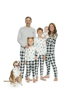 Dr. Seuss Women's The Grinch Who Stole Christmas Santa Fleece Buffalo Plaid Sleep Pajama 2 Piece ...