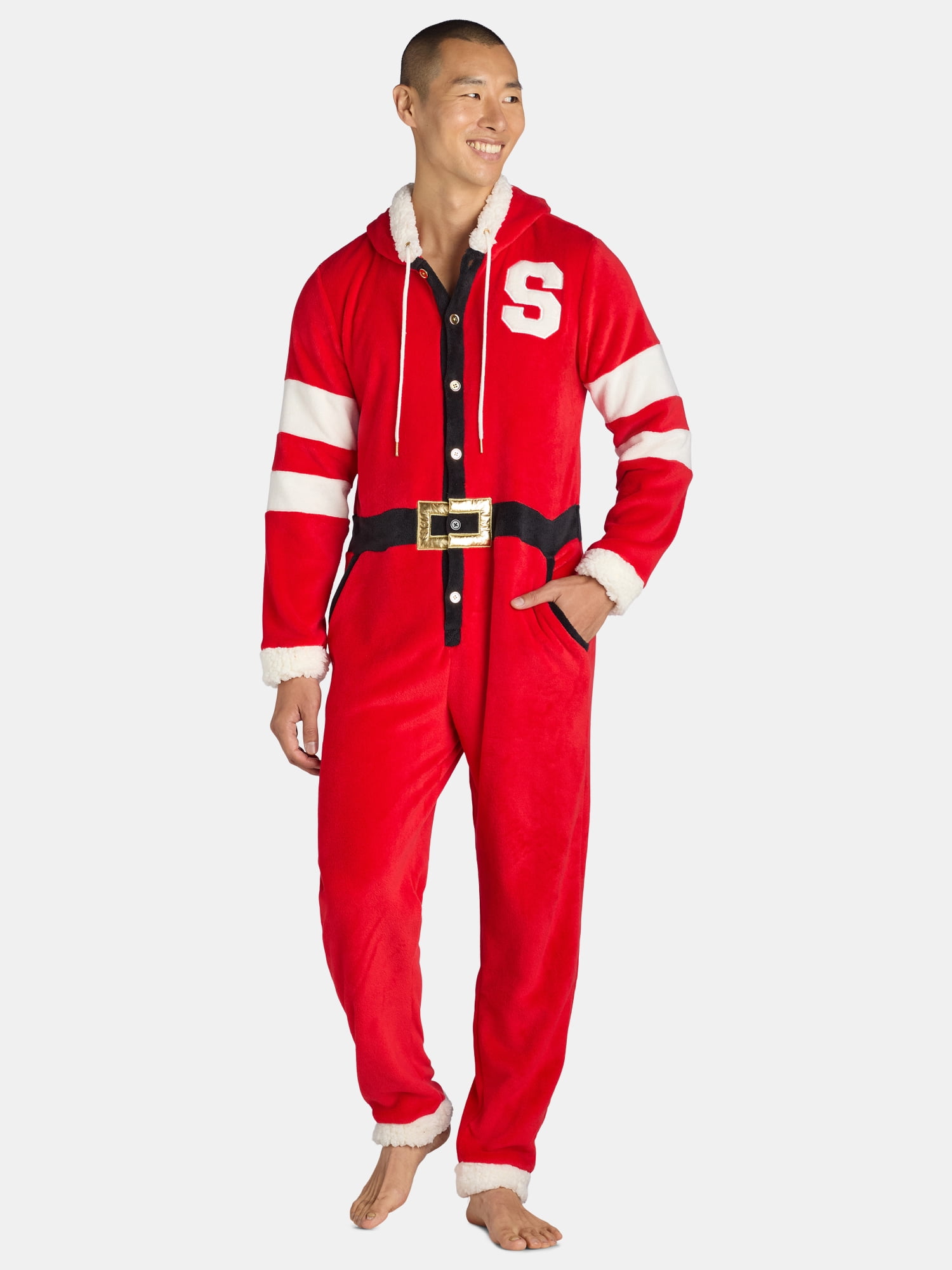 Jolly Knits Ugly Christmas Rhomphim - Festive Holiday Rompers - Walmart.com