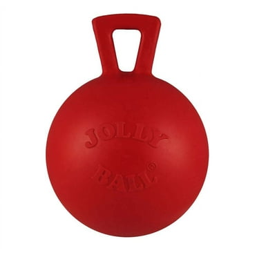 Jolly Pets Mini Tug n Toss Ball Dog Toy, 4", Red - Walmart.com