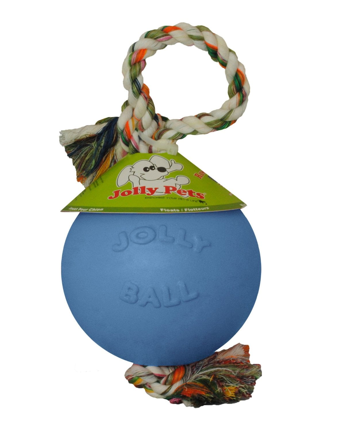Jolly Pets Romp-n-Roll Dog Toy, 4.5", Multicolor - Walmart.com