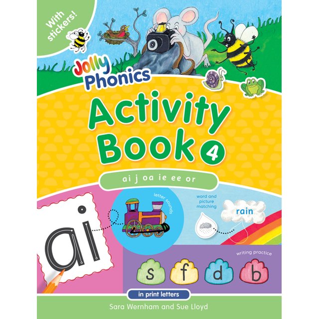 Jolly Phonics Activity Books, Set 1-7: Jolly Phonics Activity Book 4 ...
