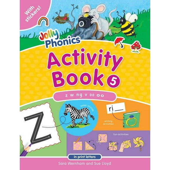 Finger Phonics, Books 1-7: In Print Letters (Board Book) - Walmart.com