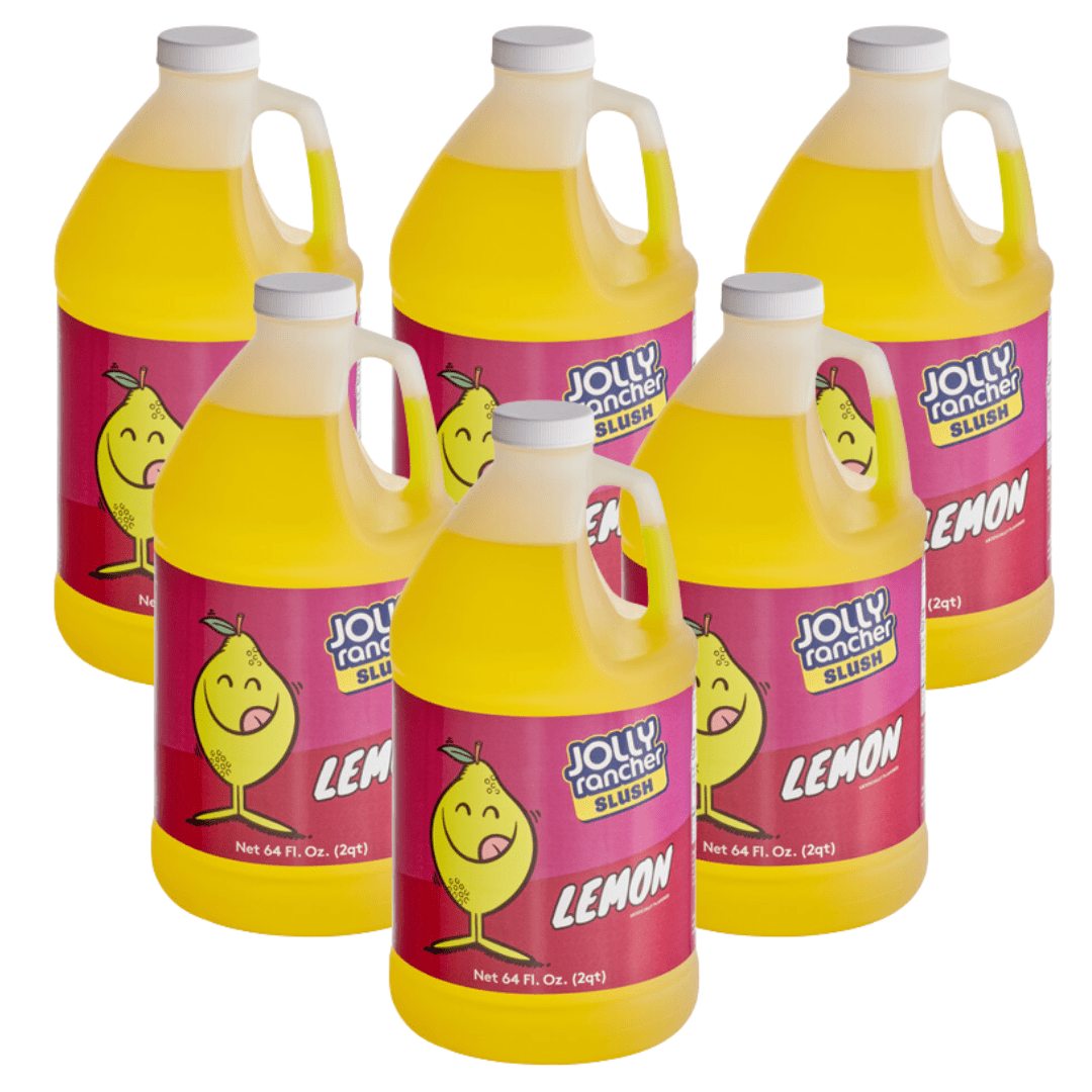 Jolly Rancher Lemon Slushy Concentrate - 5:1, 1/2 Gallon Jug - Walmart.com