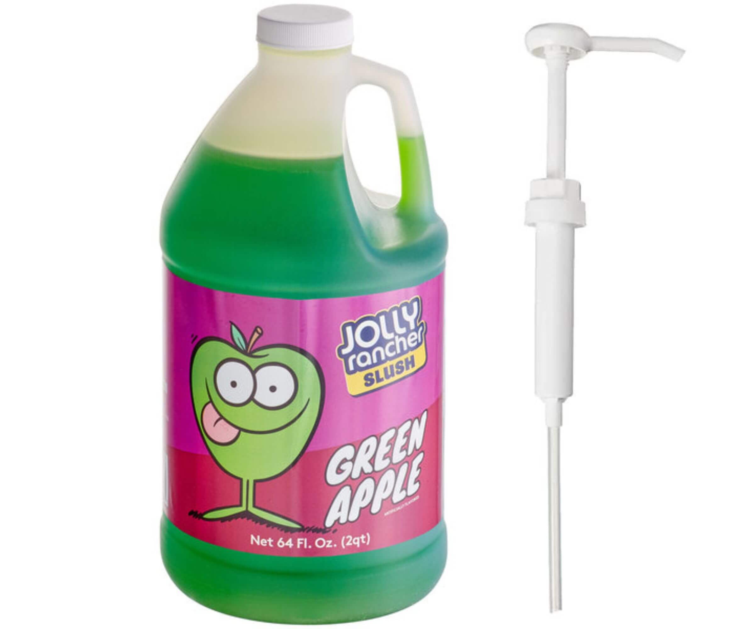 Jolly Rancher Sugar-Free Green Apple Concentrate Slush Flavor Drink ...