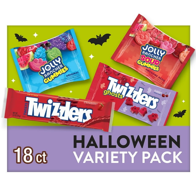 Jolly Rancher And Twizzlers Assorted Fruit Flavored Halloween Candy ...