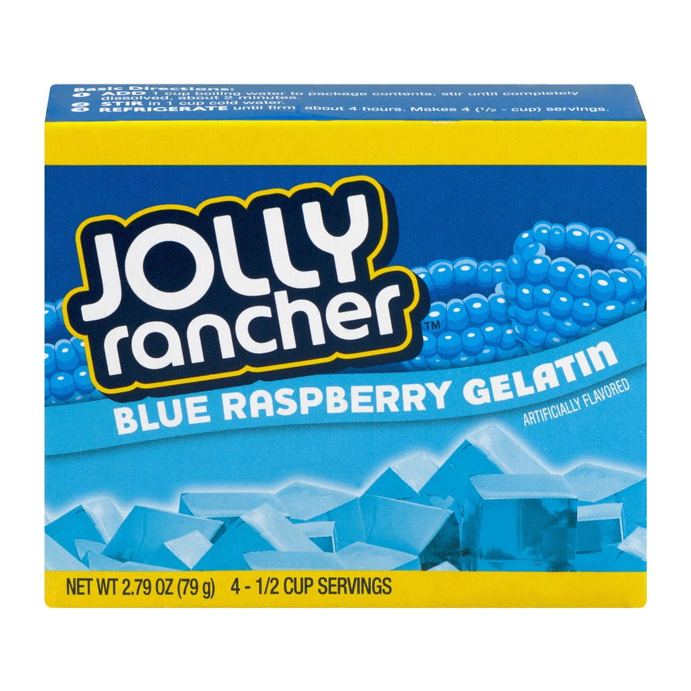 Jolly Rancher Blue Raspberry Jello Shots