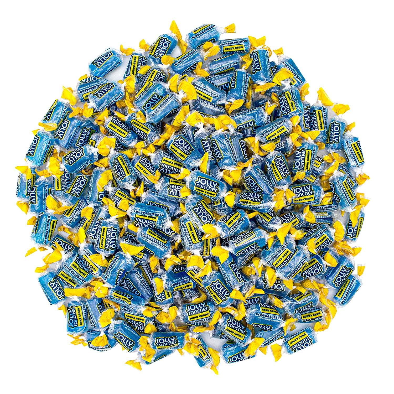 Jolly Rancher, Blue Raspberry Hard Candy, Individually Wrapped, Bulk ...