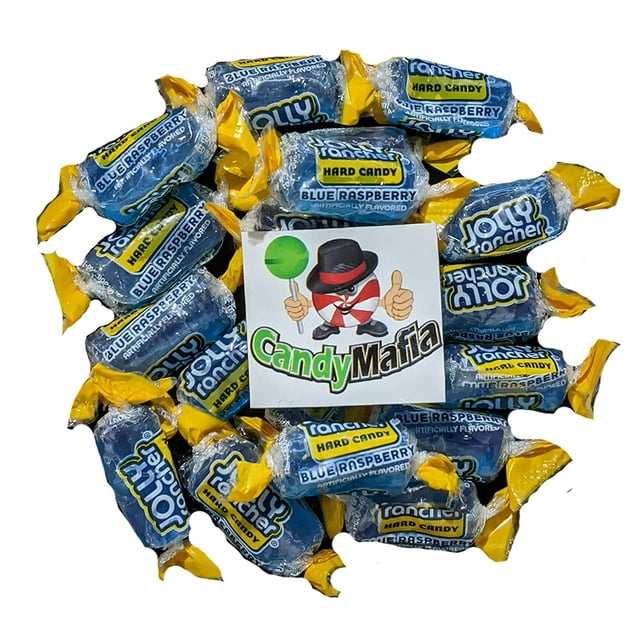 Jolly Rancher Original Blue Raspberry Candy, Bulk 2.4 Pounds Hard Bags ...