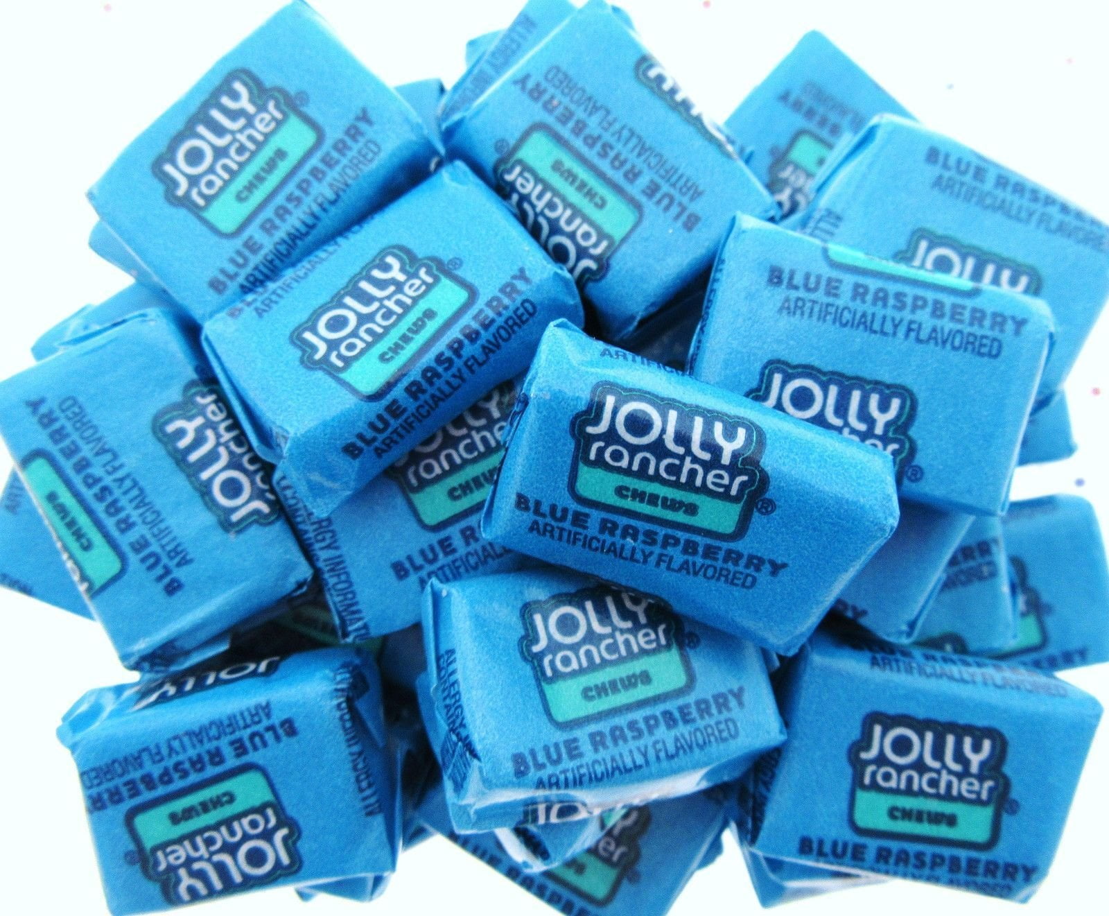 Jolly Rancher Blue Raspberry Rasberry Chews American Candy 8oz ...