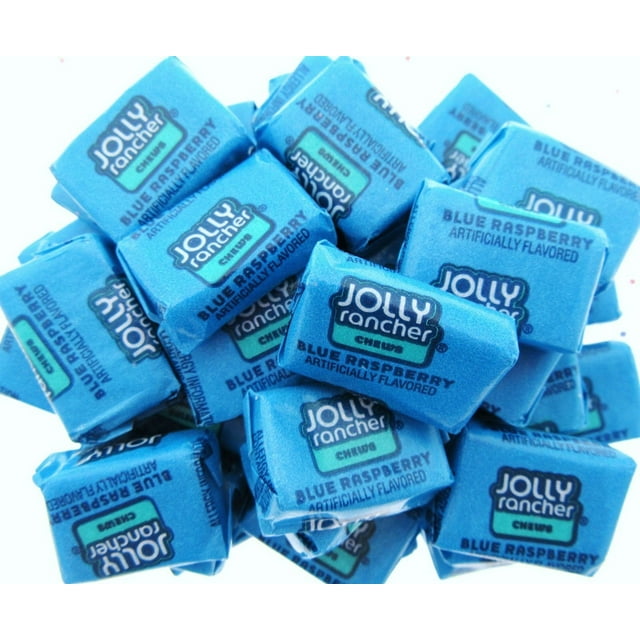 Jolly Rancher Blue Raspberry Rasberry Chews American Candy 8oz ...