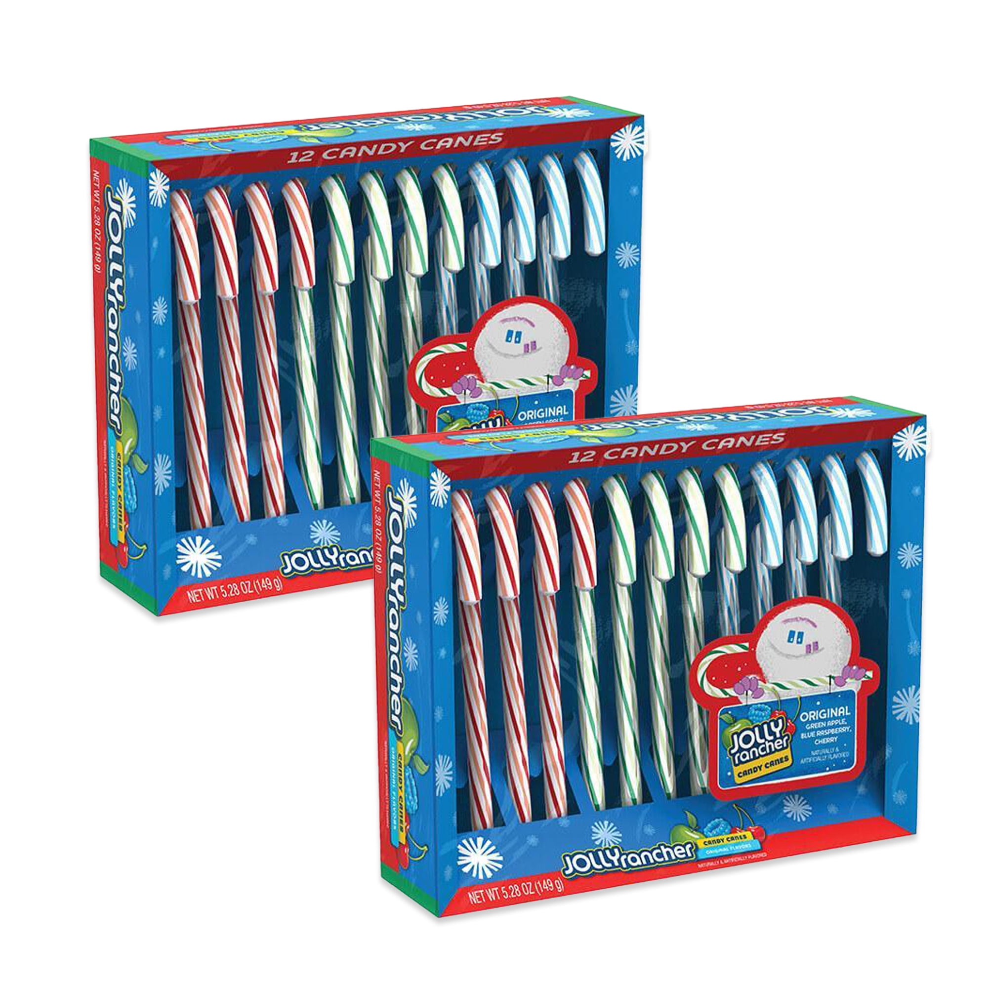 Jolly Rancher Candy Canes Pack of 2 - Walmart.com