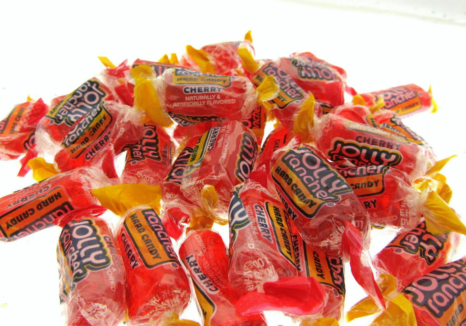 Jolly Rancher Cherry 8 oz American Favorite Hard Candy Half Pound ...