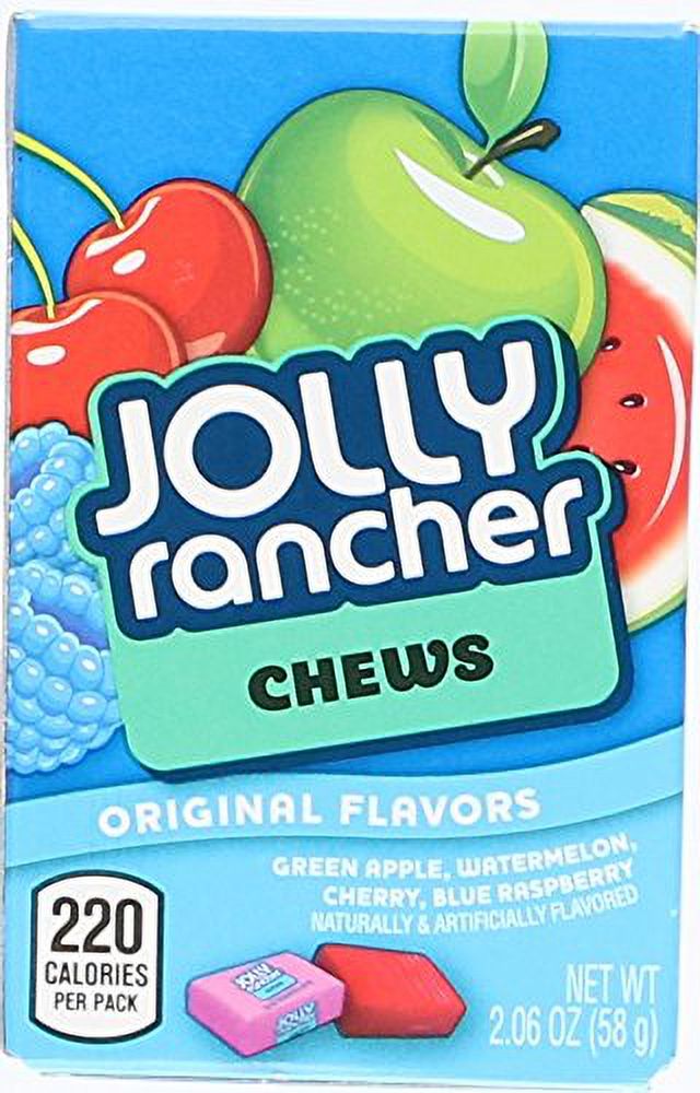 Jolly Rancher Chews, Original Flavors, 2.06 oz - Walmart.com