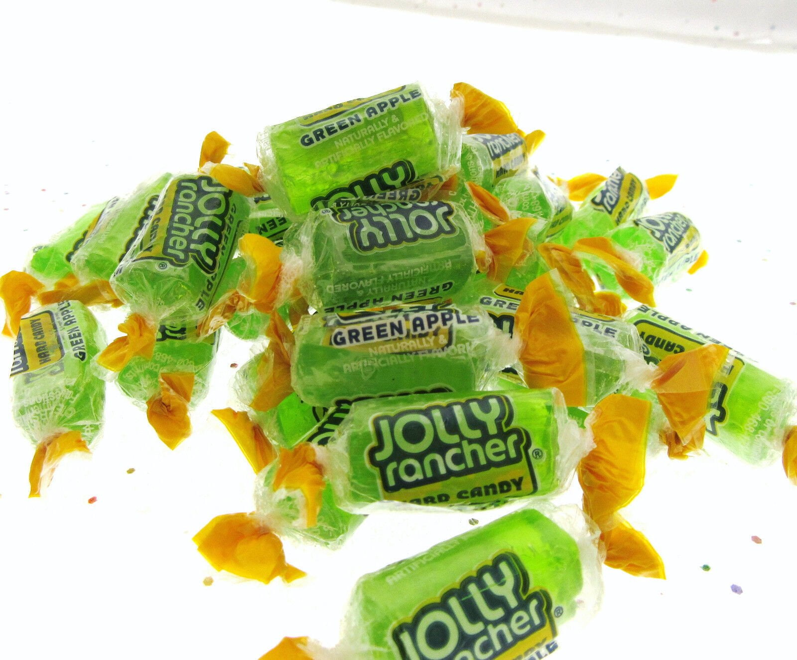 Jolly Rancher Green Apple 1 lb hard candy One Pound Candy - Walmart.com