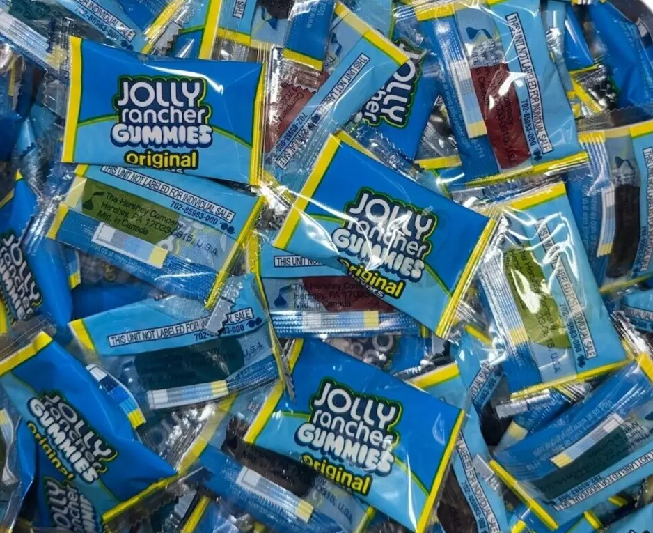 Jolly Rancher Gummies Assorted Fruit Flavored, Bulk Fun Size Candy (2 ...