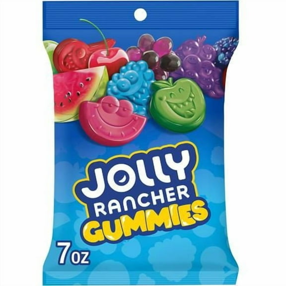 Jolly Rancher Gummies Minis Assorted Fruit Flavored Snack Size ...