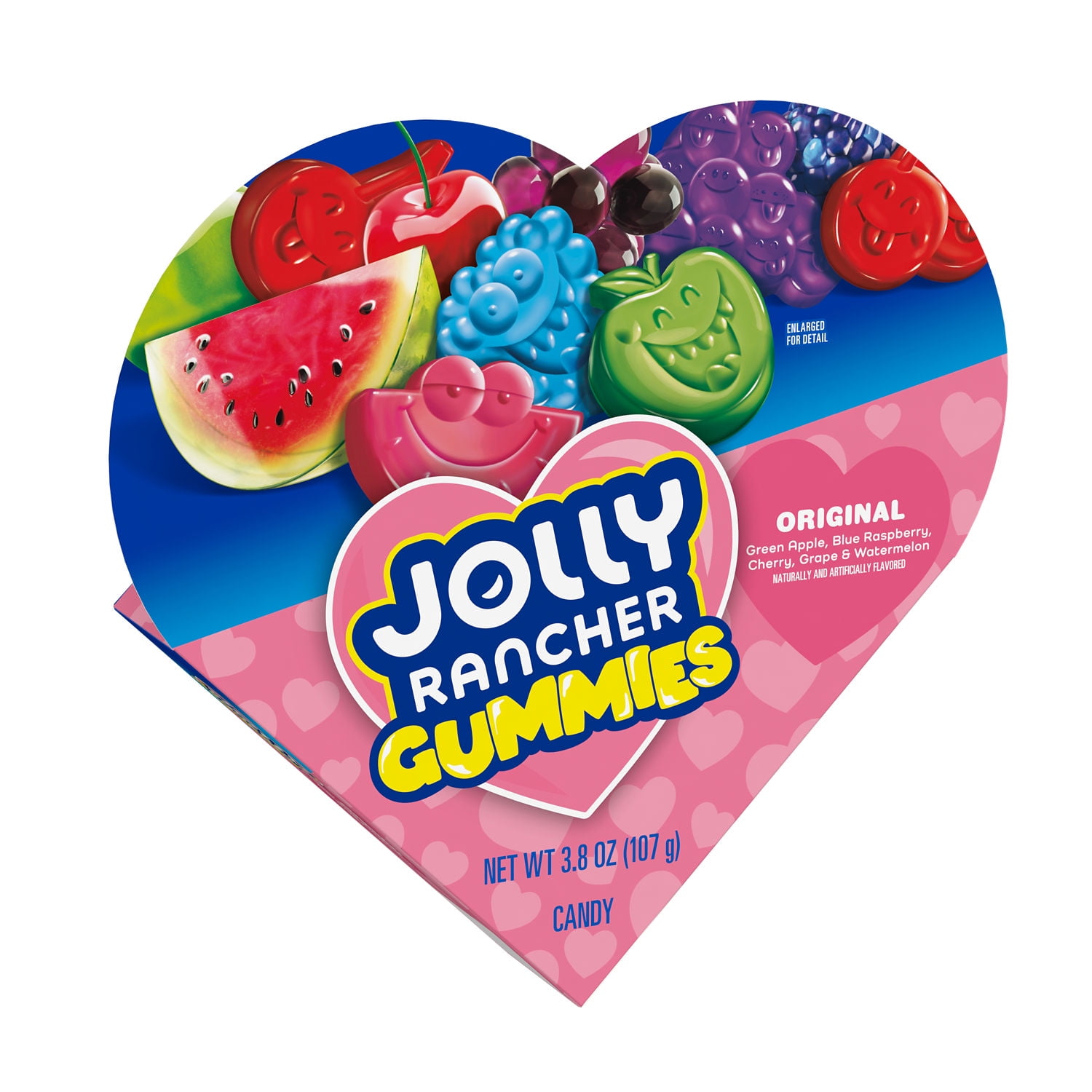 JOLLY RANCHER Gummies Assorted Fruit Flavored, Valentine's, Candy Gift ...