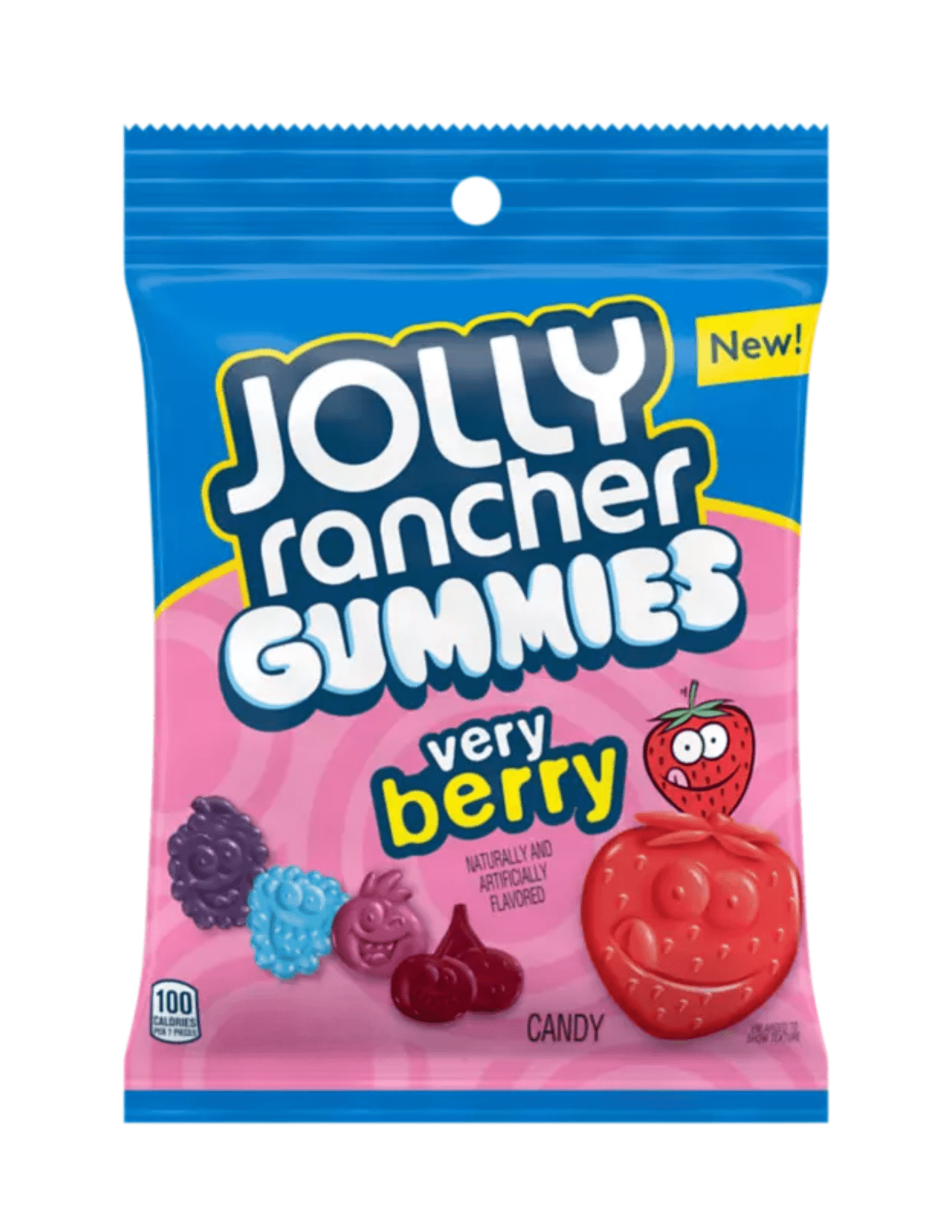 Jolly Rancher Gummies Very Berry 6.5 oz Bag - Pack of 12 - Walmart.com