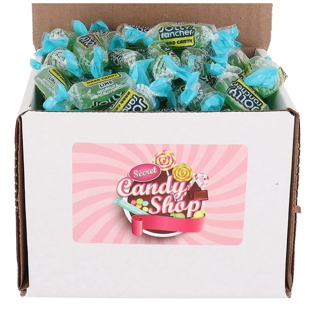Jolly Rancher Hard Candy Bulk in Box (Individually Wrapped) (Lime, 8oz ...