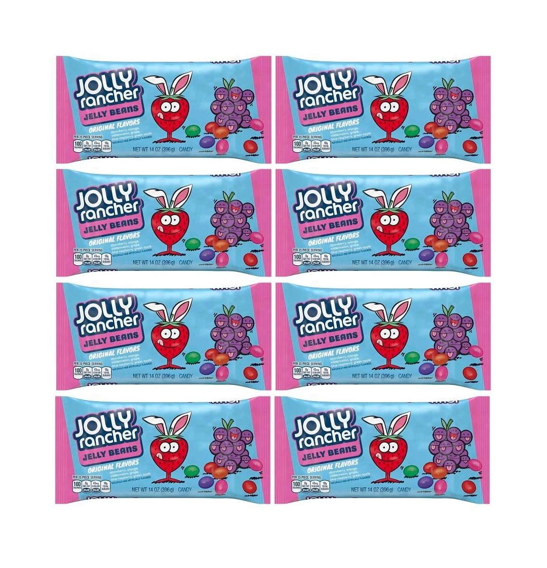 Jolly Rancher Jelly Beans, 14-Ounce Bag (Pack of 8) - Walmart.com