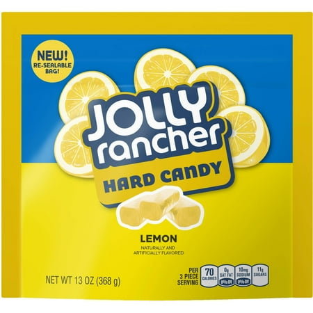 Jolly Rancher Lemon Flavor Hard Candy, 13 Oz. – Walmart Inventory ...