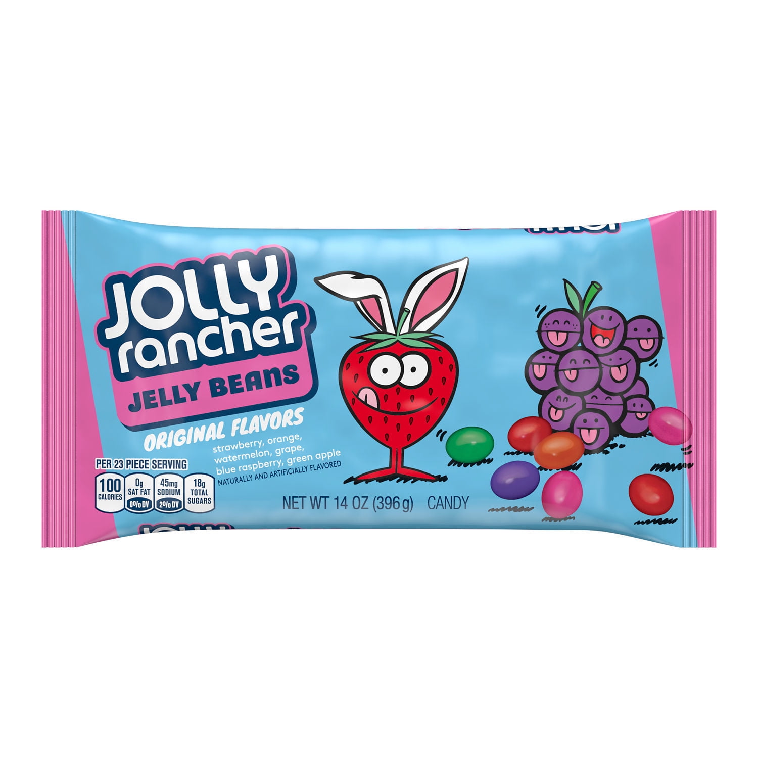 Jolly Rancher Original Small Pack Fruit Flavored Jelly Beans, 14oz Bag ...
