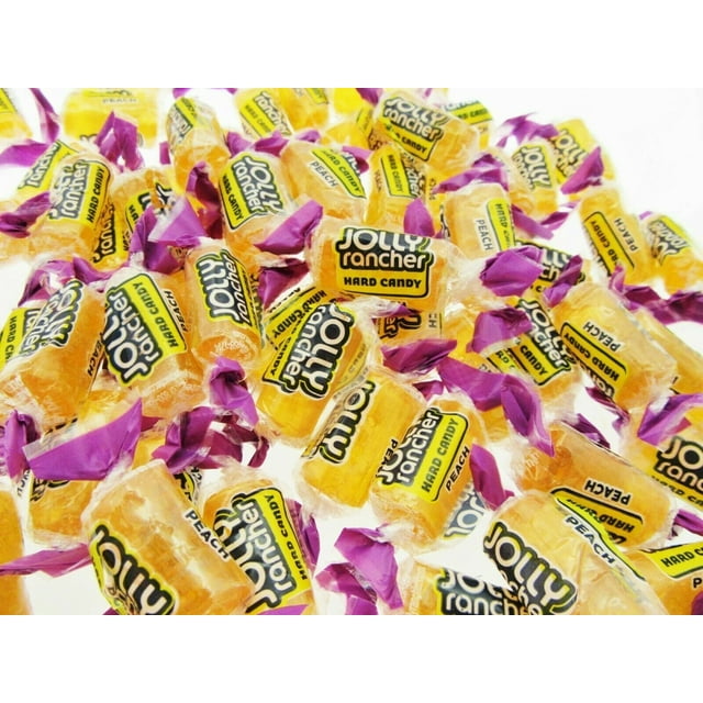 Jolly Rancher Peach Hard Candy, American Favorite Flavor, Two Pounds ...