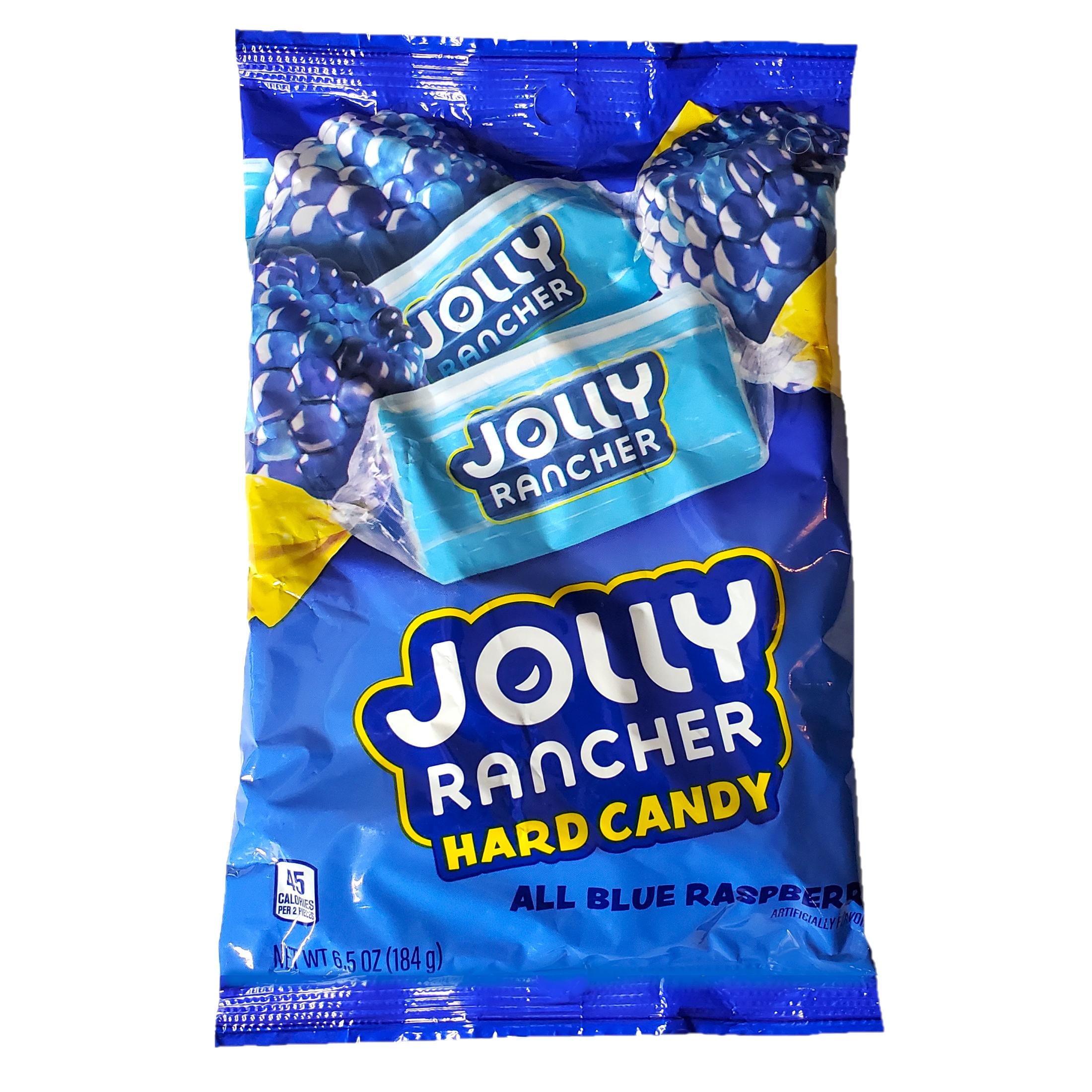 Jolly Rancher Blue Raspberry Hard Candy, Sweet and Fruity Dessert, 6 ...