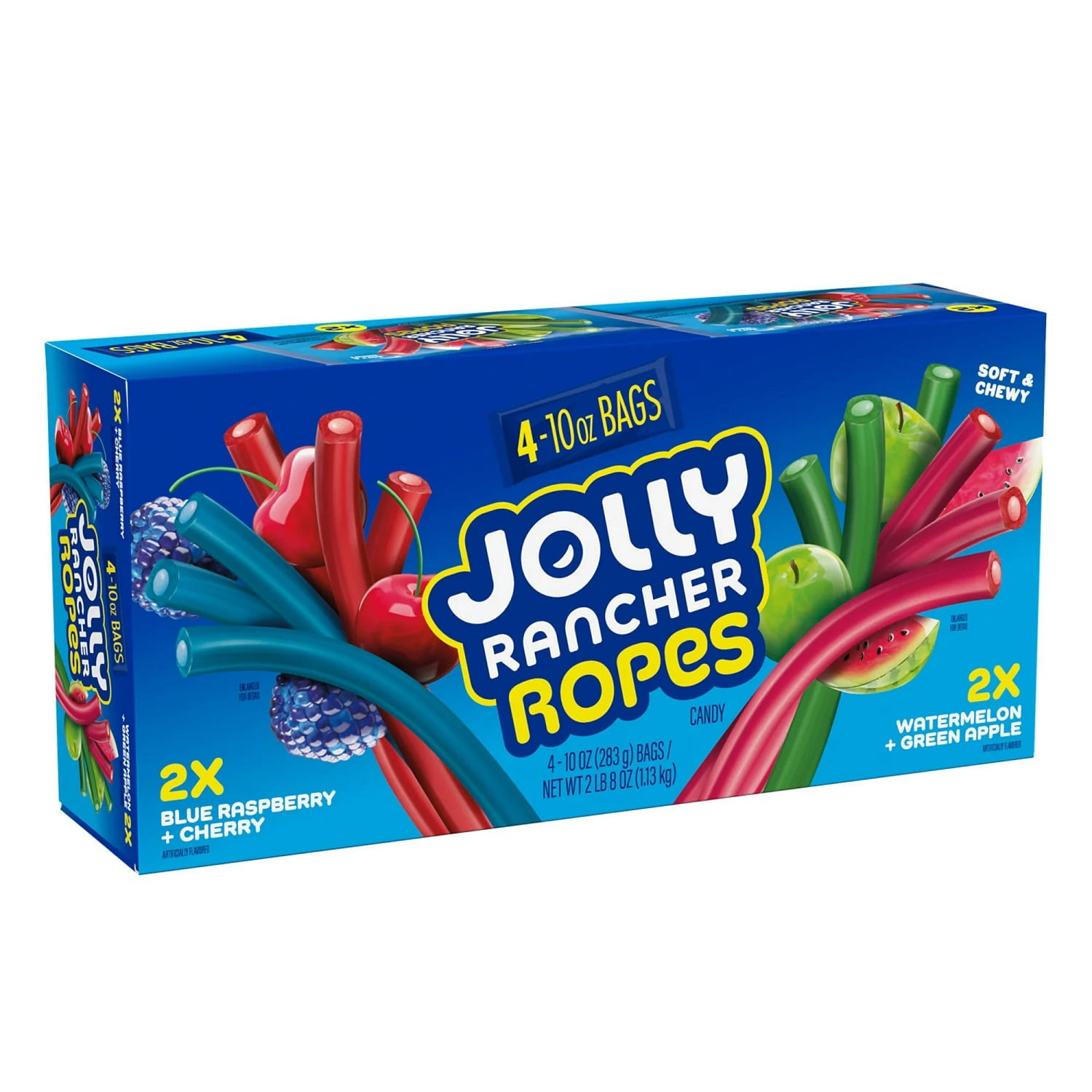 Jolly Rancher Ropes Variety Pack, 10 Ounce (Pack of 4) - Walmart.com