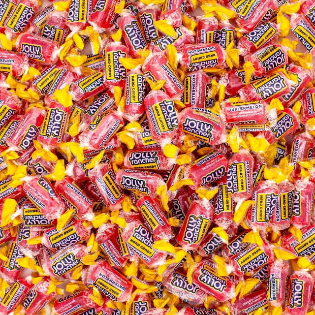 Jolly Rancher Watermelon Hard Candy - 1 LB, Bulk Individually Wrapped ...