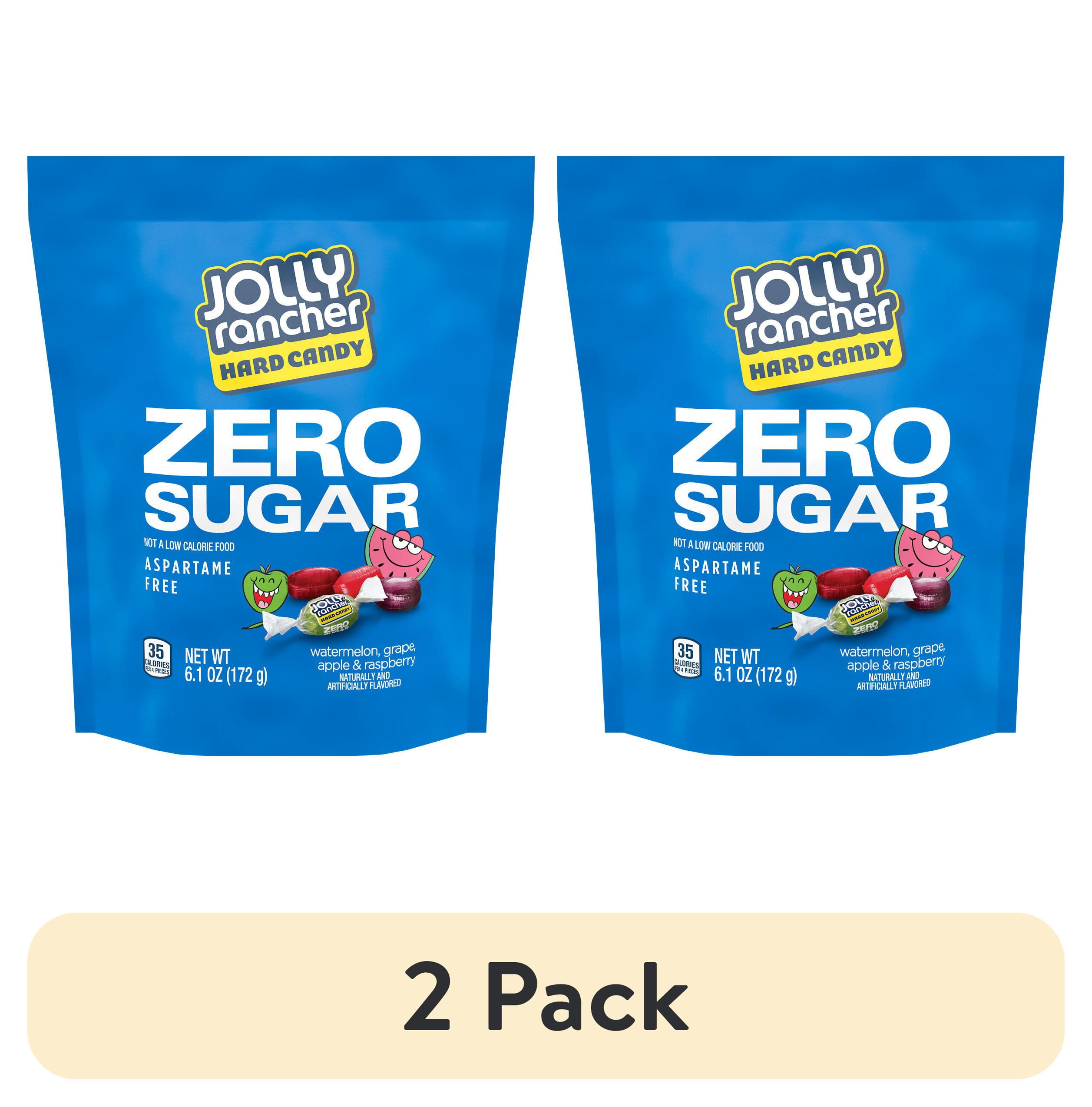 (2 pack) Jolly Rancher Zero Sugar Assorted Fruit Flavored Hard Candy ...