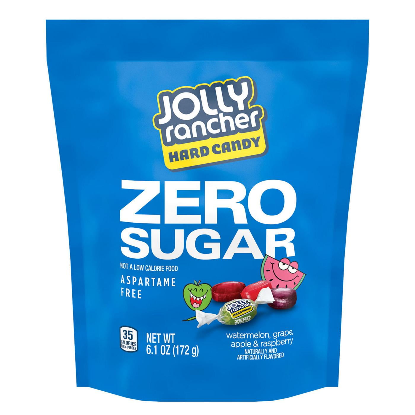 Jolly Rancher Zero Sugar Assorted Fruit Hard Candy - 6.1 oz Packaging May Vary - Walmart.com