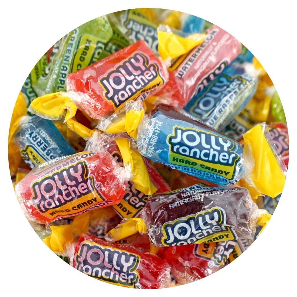 Jolly Ranchers Assorted Fruit Flavored Candy, 5lb Bulk Bag (Approx 375 ...