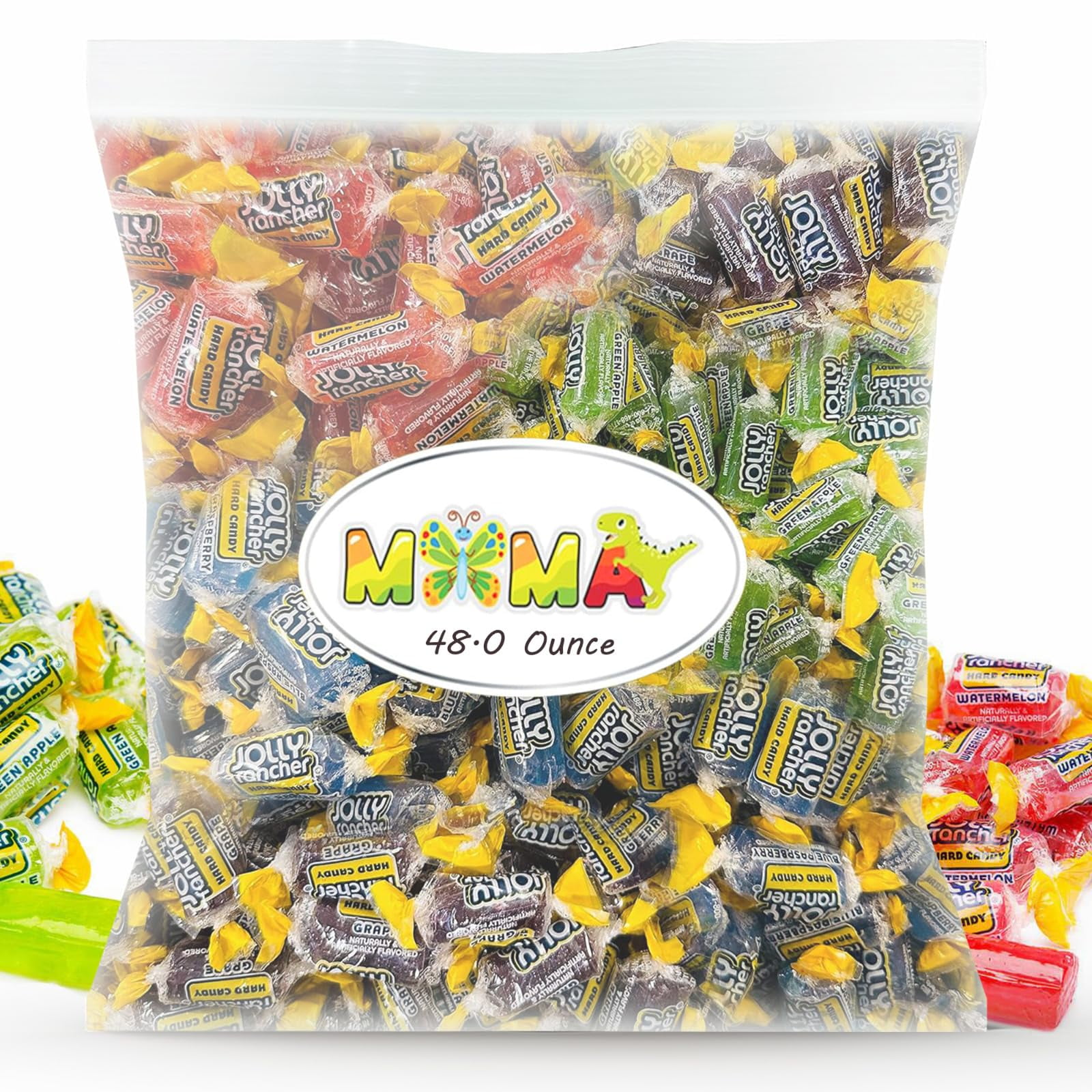 Jolly Ranchers Assorted Hard Candy - (3 LB) Bag Fruit Flavored Candy ...