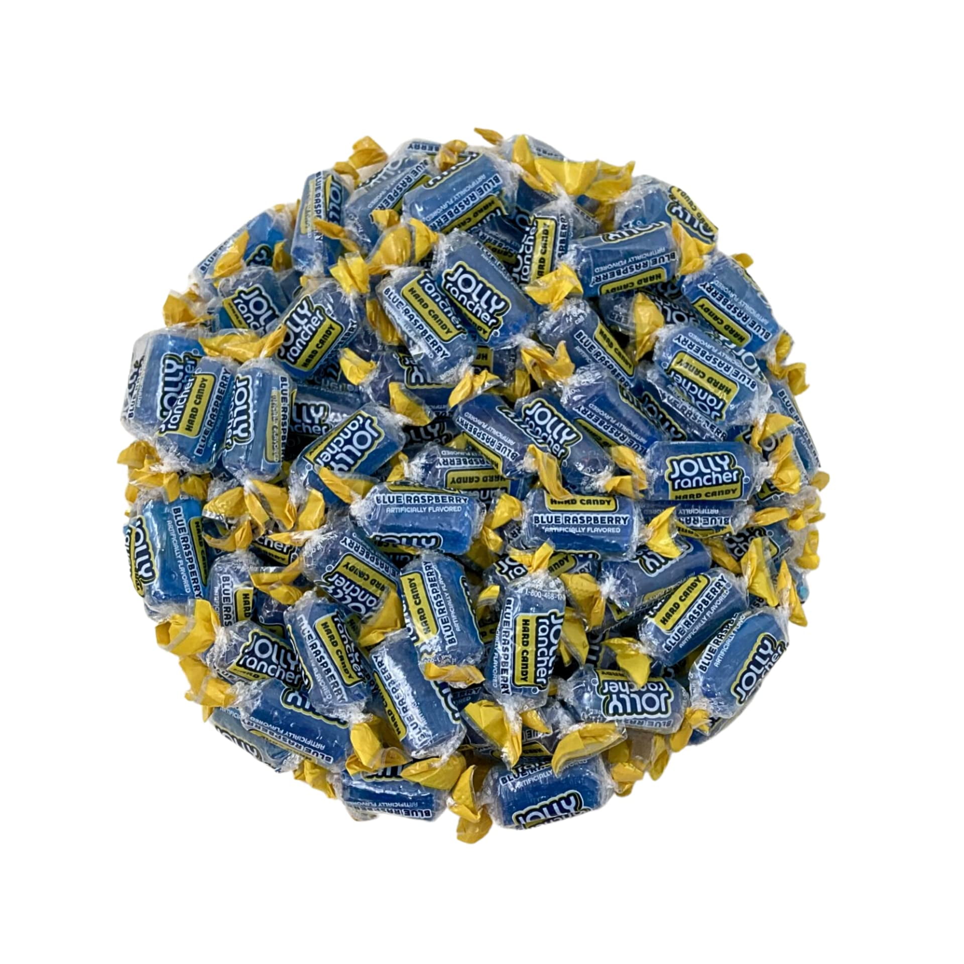 Jolly Ranchers Hard Candy 1.5lbs- All Blue Raspberry Individually ...